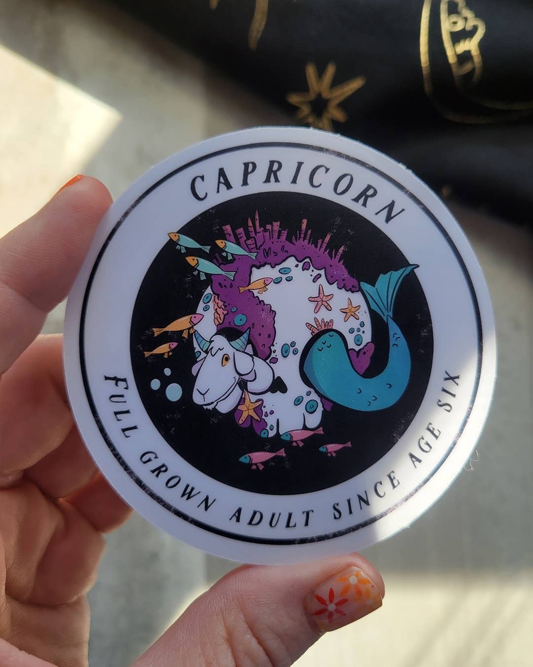 Zodiac Skull Sticker - Capricorn | Salem Bespoke Boutique LLC 127 Essex ...