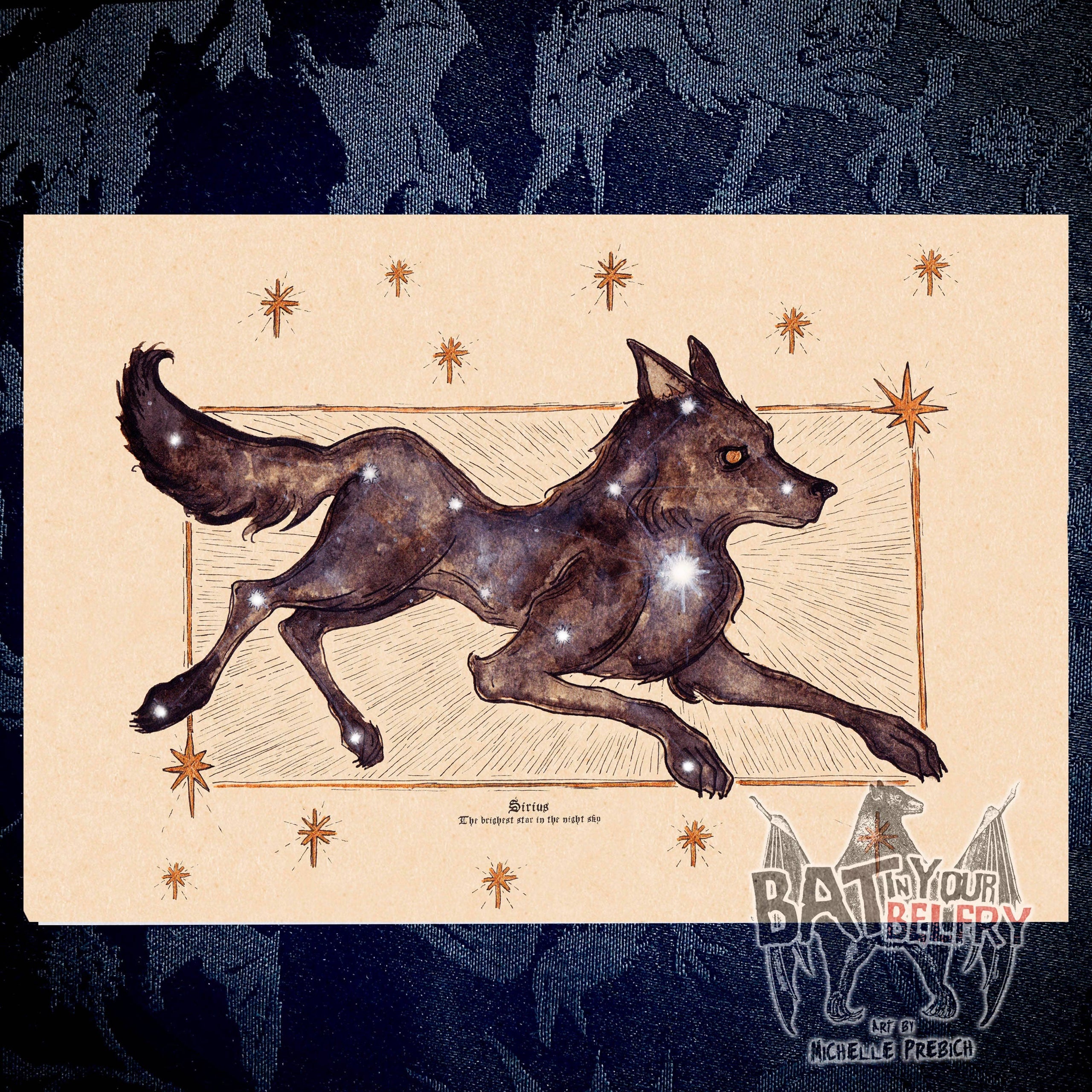 Sirius Canis Major Print (8" x 10") | Salem Bespoke Boutique by Savor ...